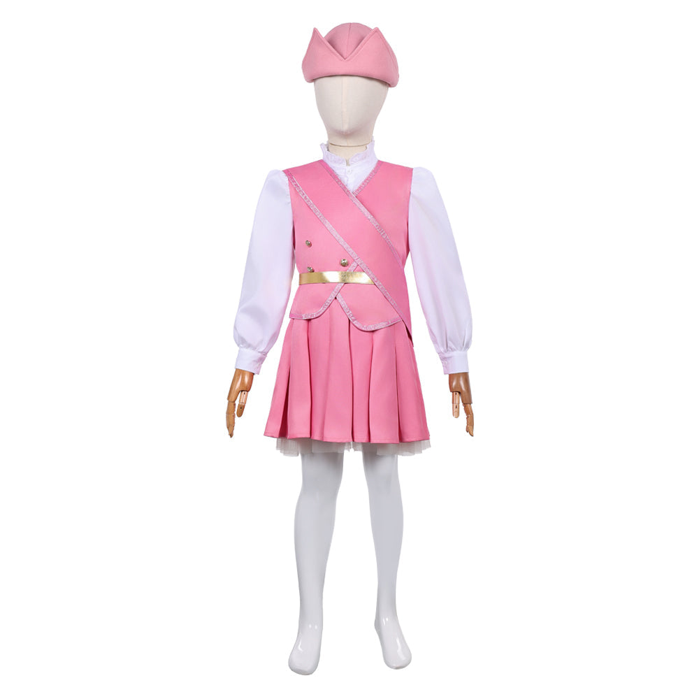 Déguisement Fille Wicked Glinda Tenue Rose et Blanche Costume d'Hallow ...